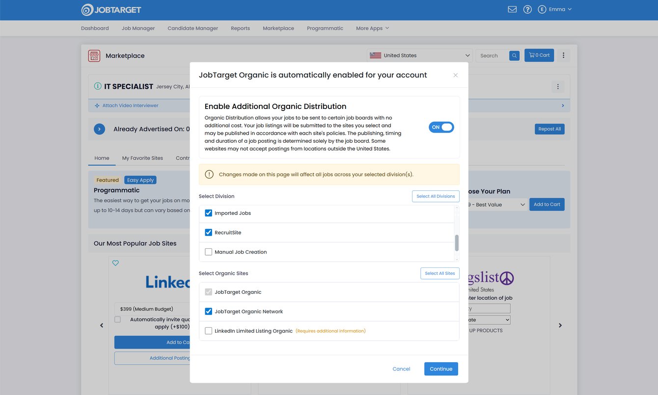 Organic Site Manager User Guide